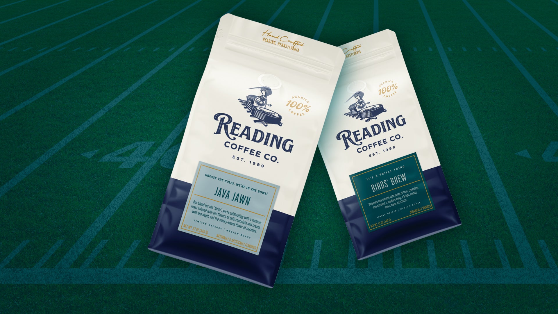 Philadelphia Eagles Java Jawn & Birds' Brew Coffee Double Pack ...
